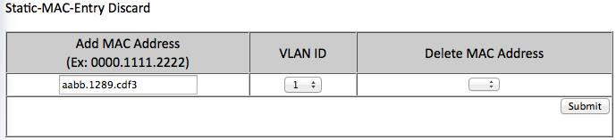 How to configure the Static MAC feature on EtherWAN managed switches | EtherWAN