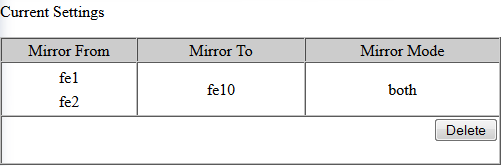 How to configure the Port Mirroring feature on EtherWAN managed ...