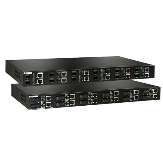 EMC1200R Series - 12-Bay Media Converter System – EtherWAN