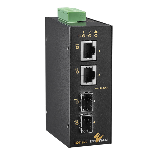 EtherWAN Systems Releases the EX41922 Hardened Unanaged Switch with ...