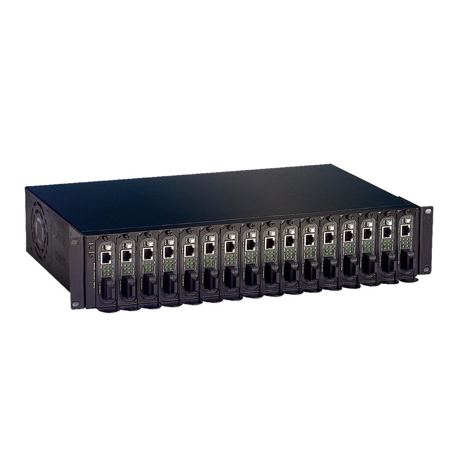 EMC1600 Series - 16-Bay Media Converter and Ethernet Extender Chassis ...