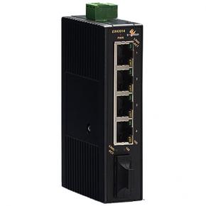 EX42000 Series - Industrial Unmanaged 4 to 5-port 10/100BASE-TX and 1-port 100BASE-FX Ethernet ...